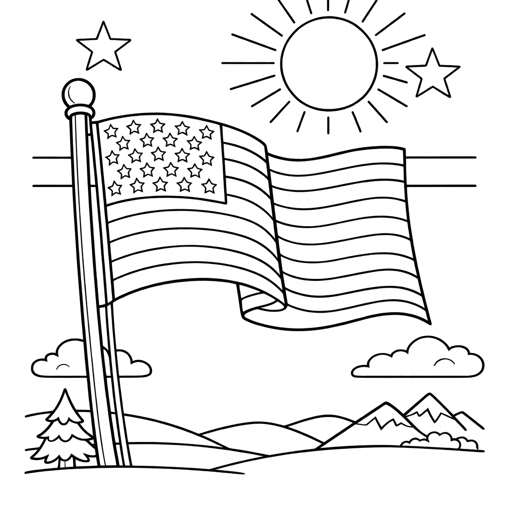 USA Coloring Pages | Free Printables