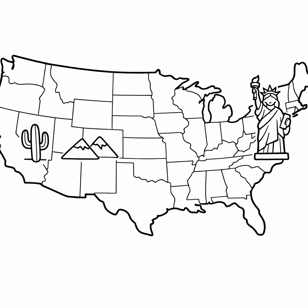 USA Coloring Pages | Free Printables